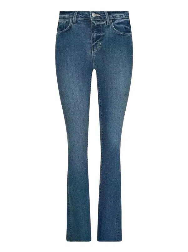 L'Agence Ruth Straight-leg Jeans - Blue