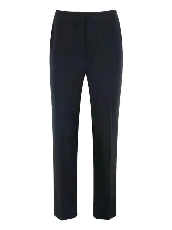 L'Agence Pinstriped Trousers - Blue