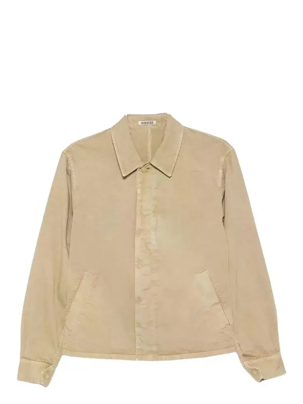 Auralee Collared Jacket - Neutrals