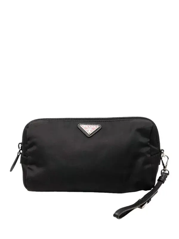 Prada 2000-2013 Tessuto Pouch - Black