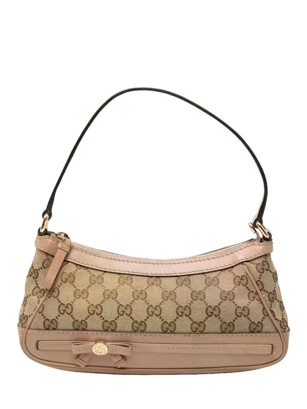 Gucci Gg Canvas Mayfair Shoulder Bag - Pink