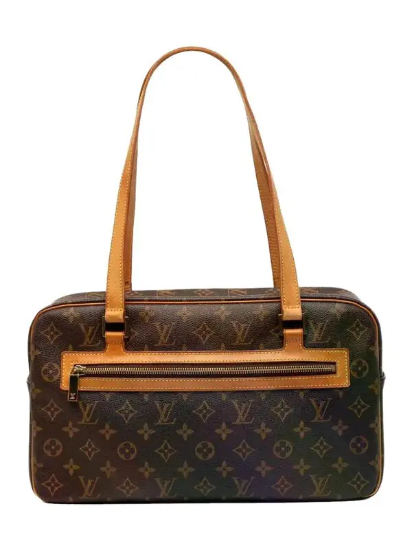 LOUIS VUITTON 2002 Monogram Cite Gm Shoulder Bag - Brown