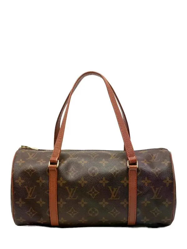 LOUIS VUITTON 1995 Monogram Papillon 30 Handbag - Brown