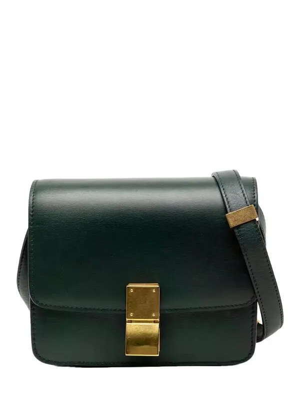 Celine 2017 Small Classic Box Crossbody Bag - Green