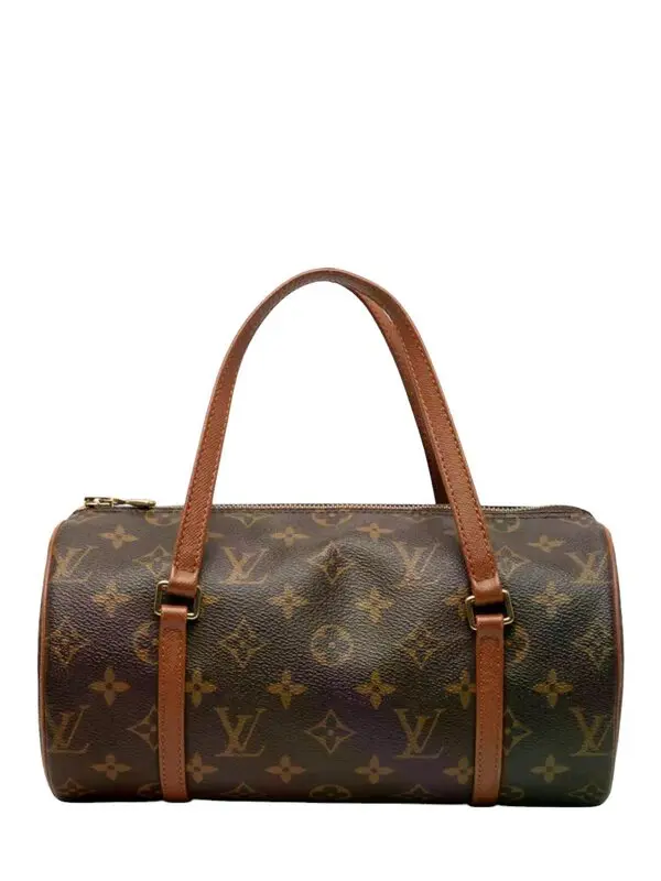 LOUIS VUITTON 1995 Monogram Papillon 26 Handbag - Brown