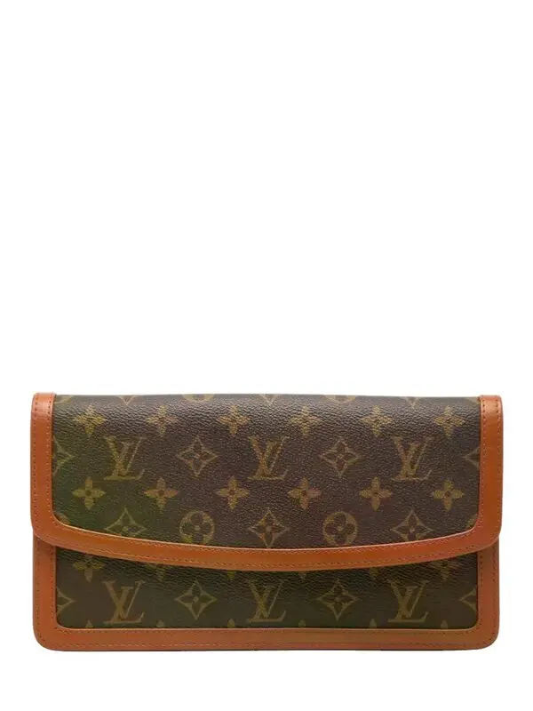 LOUIS VUITTON 1988 Monogram Pochette Dame Pm - Brown