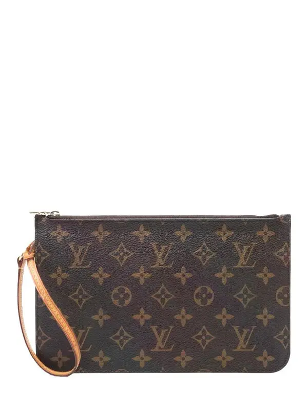 LOUIS VUITTON 2013 Neverfull Pochette - Brown