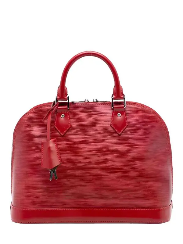 LOUIS VUITTON 2013 Epi Alma Pm Handbag - Red