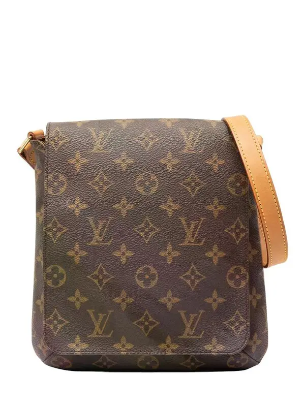 LOUIS VUITTON 2000 Monogram Musette Salsa Pm Short Strap - Brown