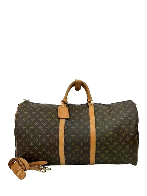 LOUIS VUITTON 1996 Monogram Keepall Bandouliere 60 - Brown