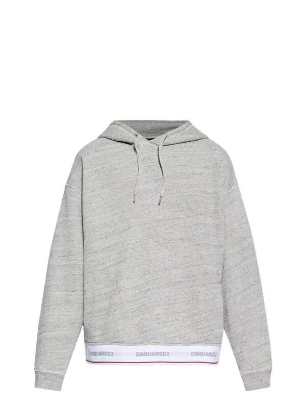 Dsquared2 Hooded Trim Sweatshirt - Grey