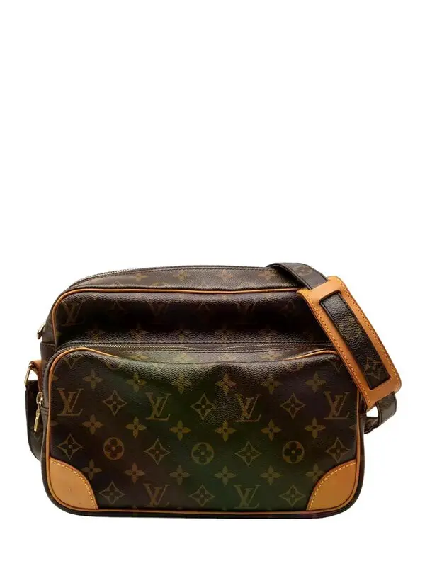 LOUIS VUITTON 2005 Monogram Nil Crossbody Bag - Brown
