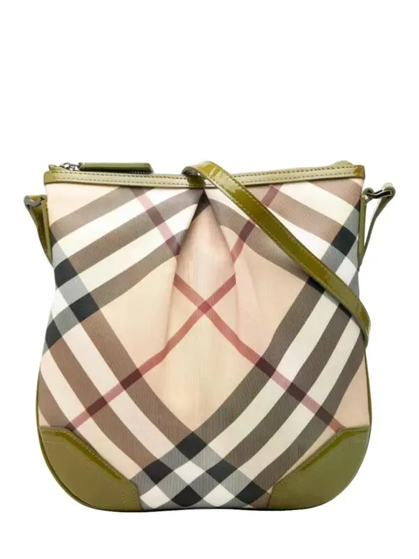 Burberry Supernova Check Dryden Crossbody Bag - Brown