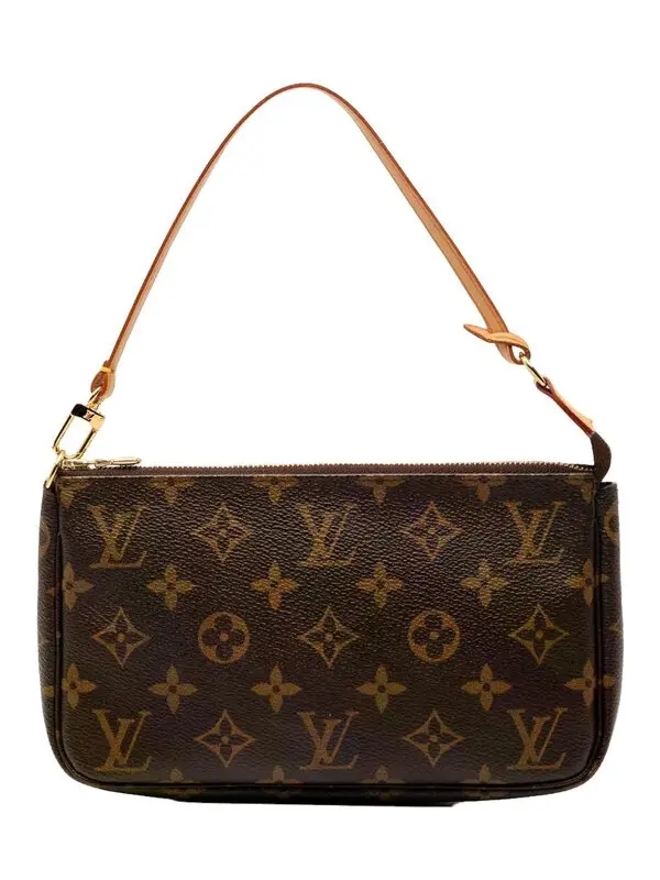 LOUIS VUITTON 2006 Monogram Pochette Accessoires - Brown