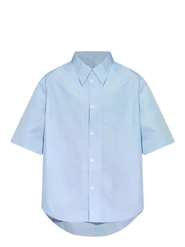 Ami Pocket Short-sleeve Shirt - Blue