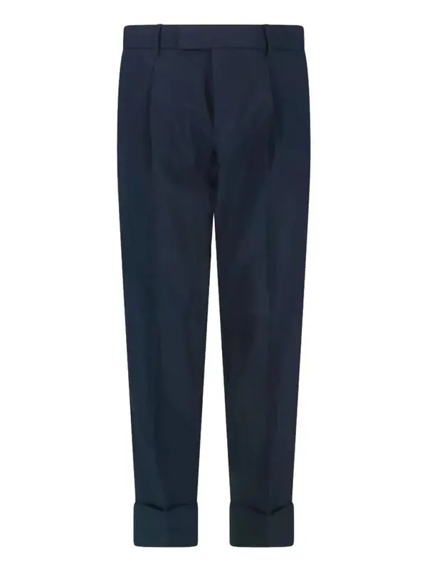 CRUNA Pleated Trousers - Blue