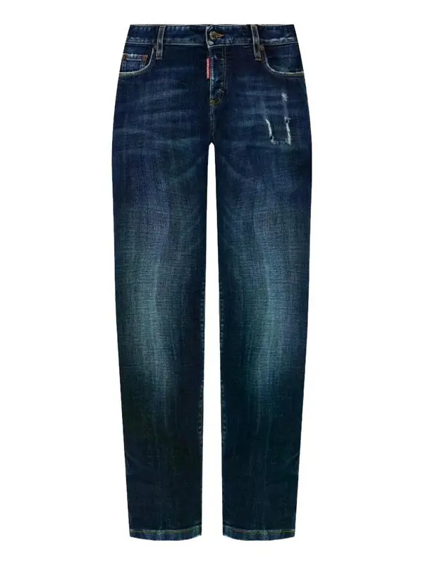Dsquared2 Distressed Trousers - Blue