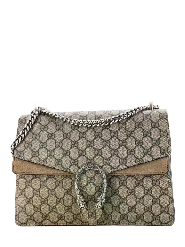 Gucci Dionysus Gg Coated Canvas Medium Shoulder Bag - Brown