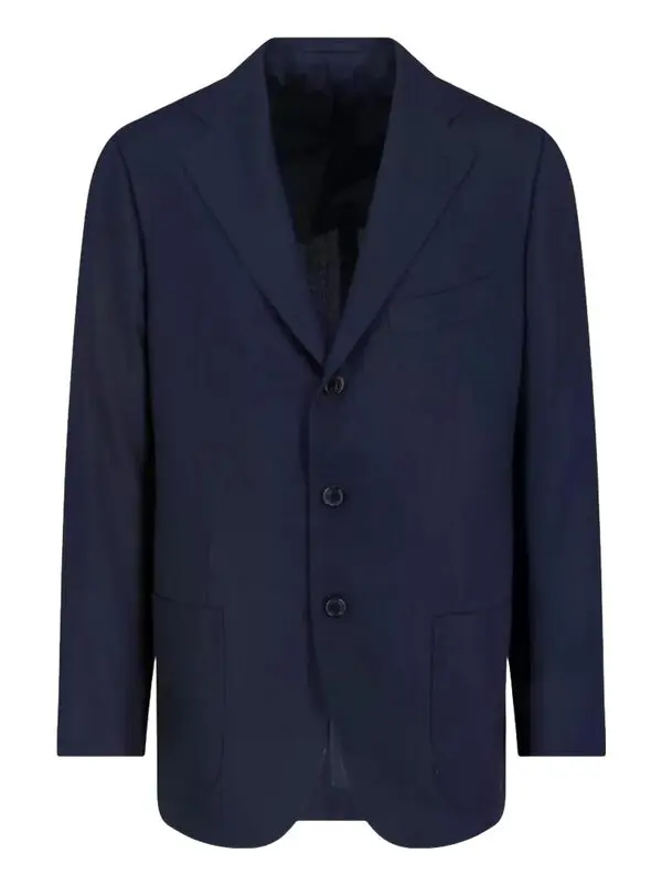 Cesare Attolini Monopetto Blazer - Blue