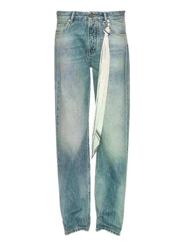 DARKPARK Liz Straight Leg Jeans - Blue