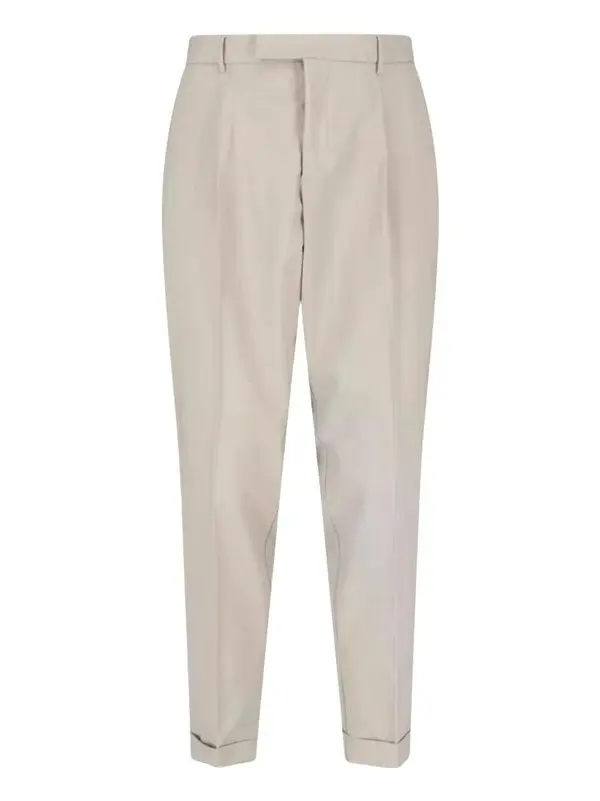 CRUNA Pleated Trousers - Neutrals