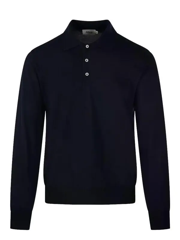 Altea Buttoned Polo Shirt - Blue