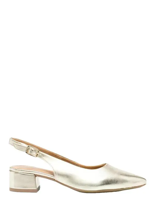 TAMARIS Slingback Pumps - Gold