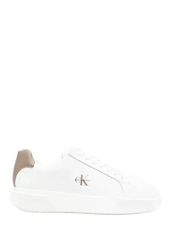 Calvin Klein Chunky Cupsole Sneakers - White