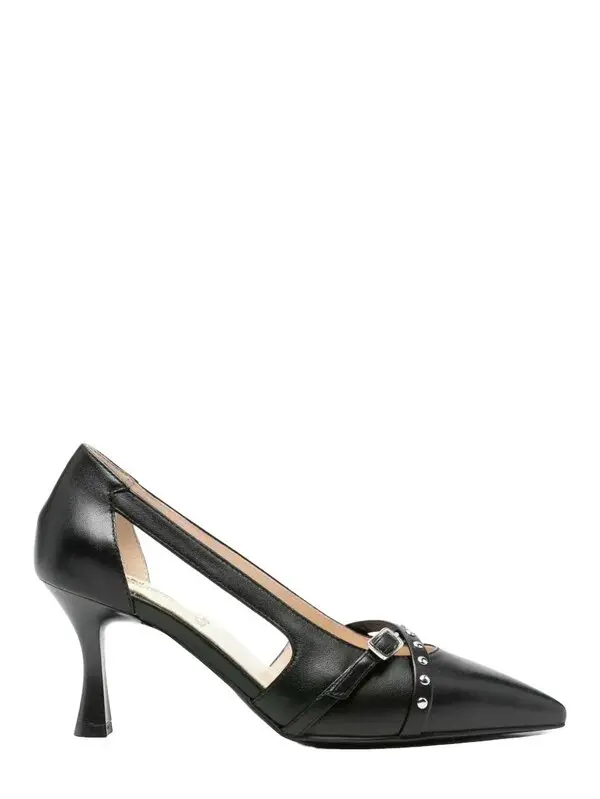 NEROGIARDINI Studded-strap Pumps - Black