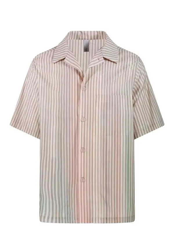 HEVO Striped Pocket Shirt - Neutrals