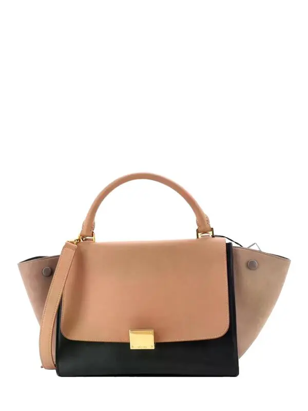 Celine Trapeze Small Satchel - Black