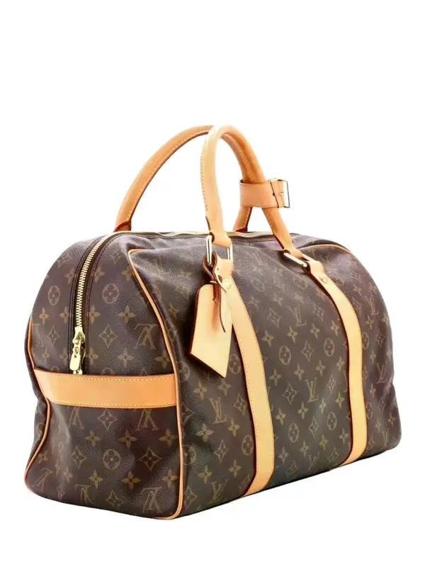LOUIS VUITTON Monogram Canvas Carryall Satchel Handbag - Brown