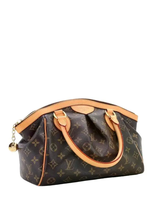 LOUIS VUITTON Tivoli Pm Satchel Handbag Monogram Canvas - Brown