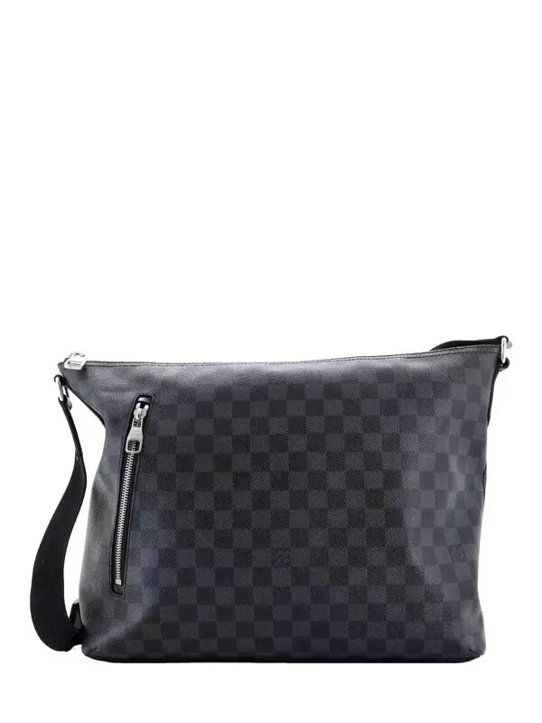 LOUIS VUITTON Mick Messenger Bag Damier Graphite Mm Crossbody Bag - Black