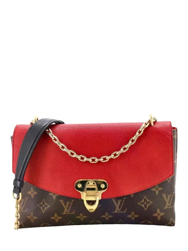 LOUIS VUITTON Saint Placide Handbag Monogram Canvas And Leather - Red