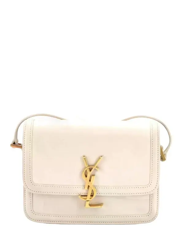 Saint Laurent Solferino Small Crossbody Bag - Neutrals