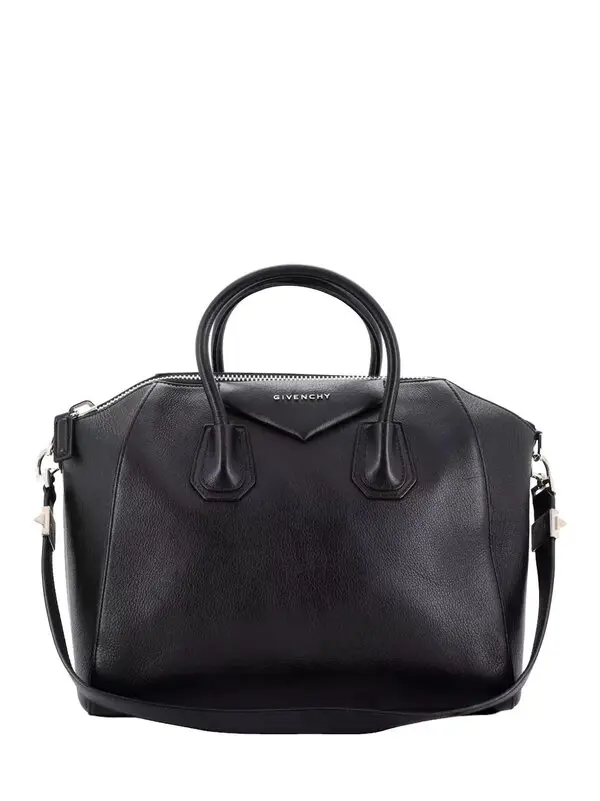 Givenchy Antigona Leather Medium Satchel - Black