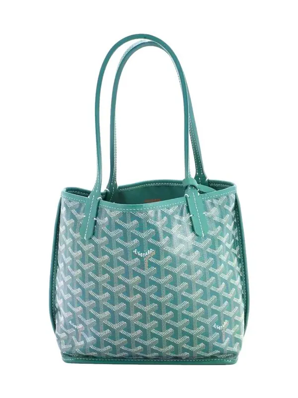 Goyard Anjou Reversible Mini Satchel - Green