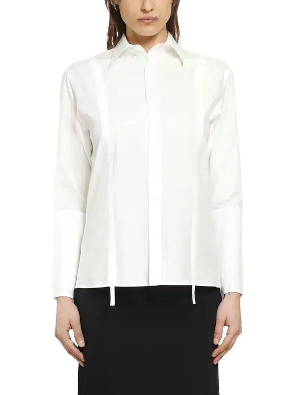 Yohji Yamamoto Buttoned Shirt - White