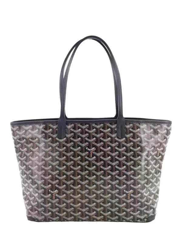 Goyard Artois Coated Canvas Pm Tote Bag - Black