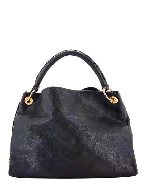 LOUIS VUITTON Artsy Mm Hobo Bag Monogram Empreinte Leather - Black