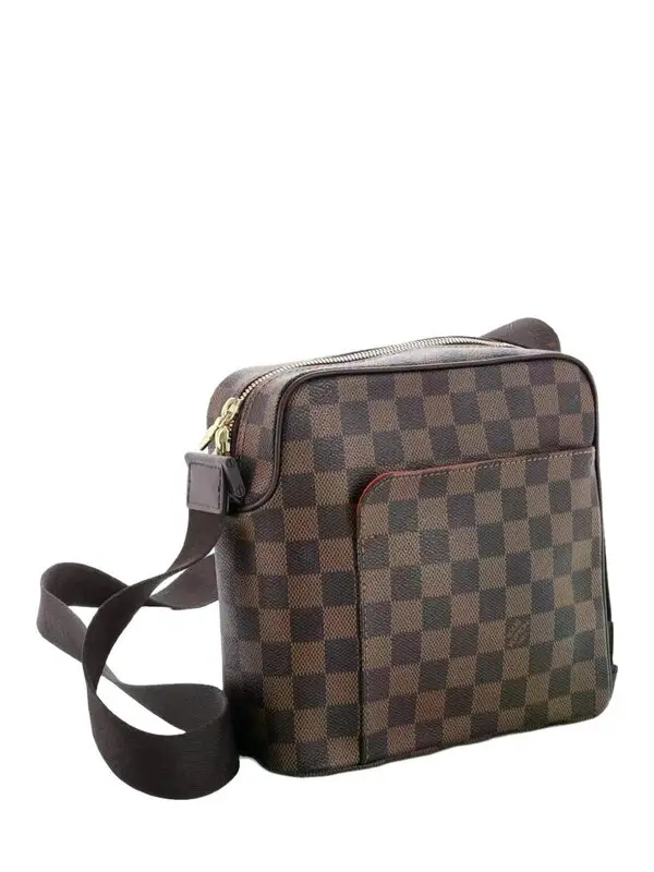 LOUIS VUITTON Olav Pm Crossbody Bag Damier - Brown