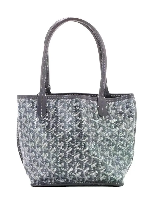 Goyard Anjou Reversible Mini Satchel - Grey