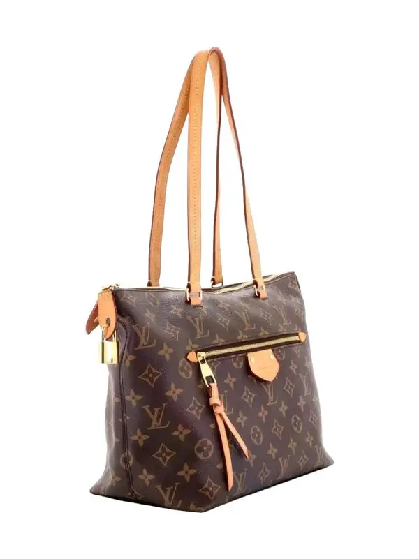 LOUIS VUITTON Iena Tote Monogram Canvas Pm Shoulder Bag - Brown