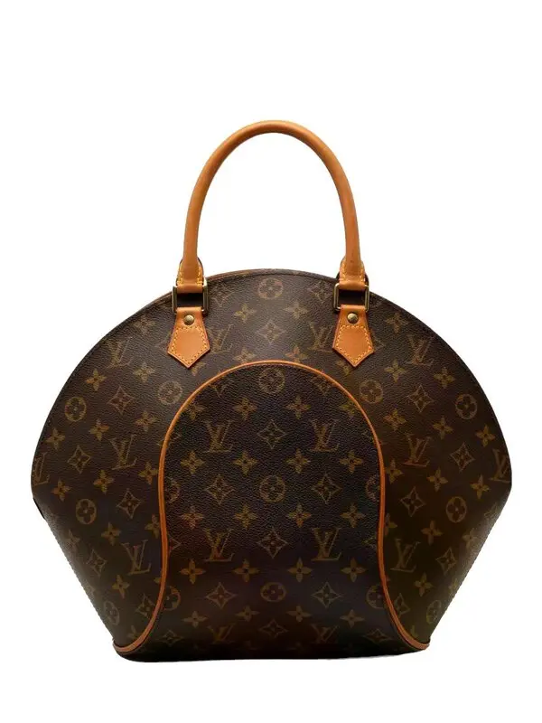 LOUIS VUITTON 1997 Monogram Ellipse Mm Handbag - Brown