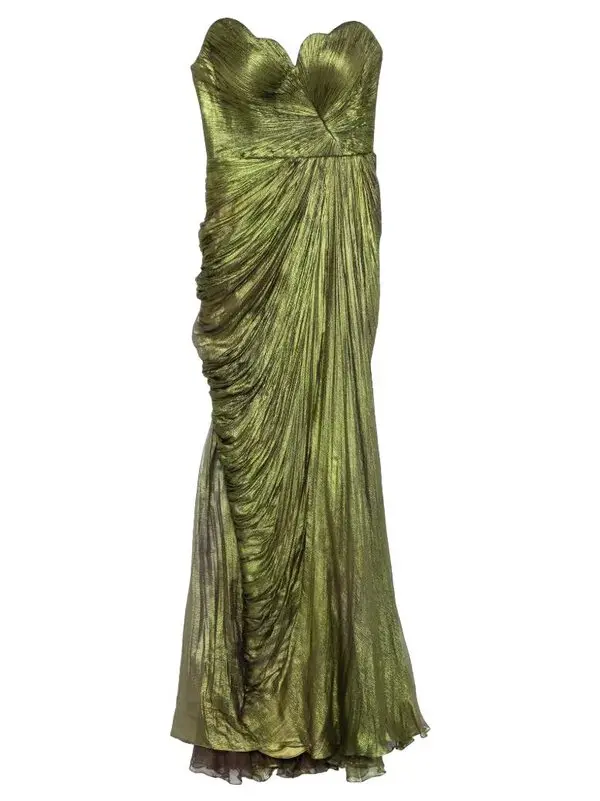 IRIS SERBAN Giselle Maxi Dress - Green