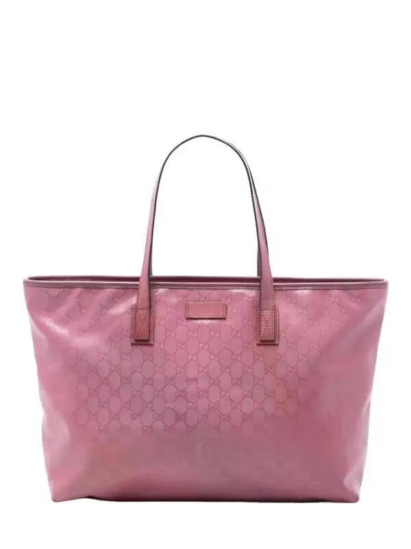Gucci Gg Imprime Large Tote Bag - Pink