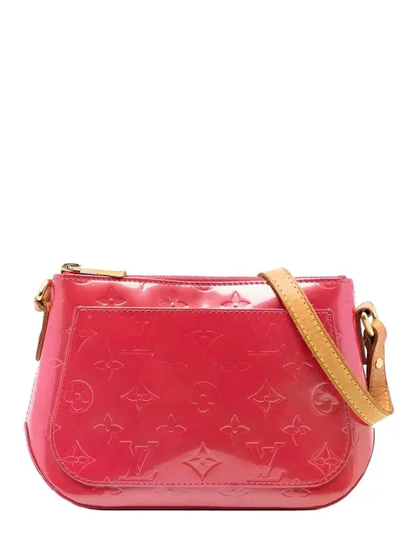 LOUIS VUITTON 2006 Monogram Vernis Minna Street Crossbody Bag - Pink
