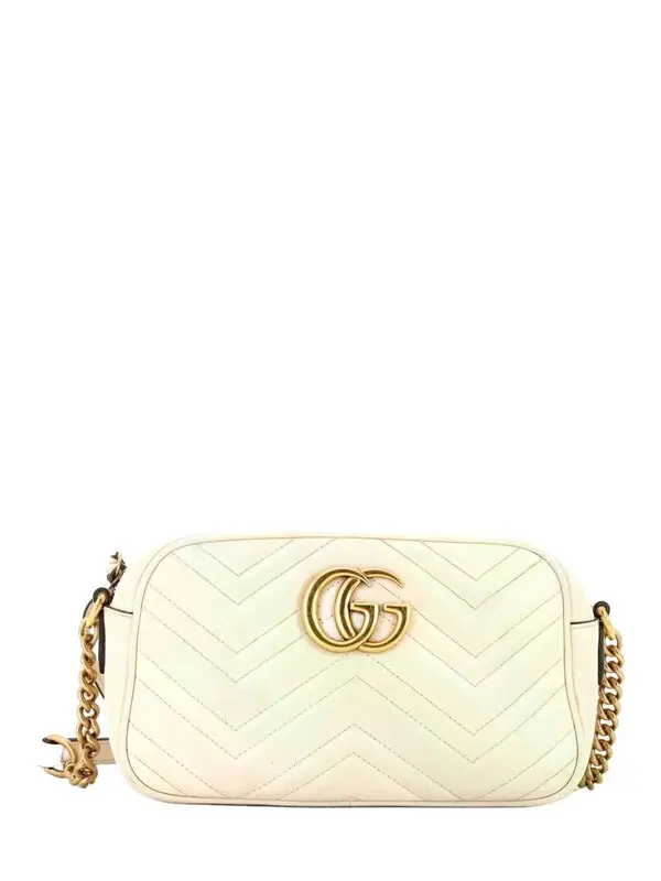 Gucci Gg Marmont Small Shoulder Bag - Neutrals