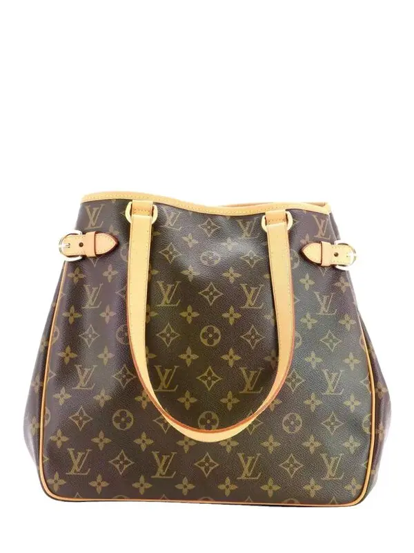 LOUIS VUITTON Batignolles Monogram Canvas Tote Bag - Brown